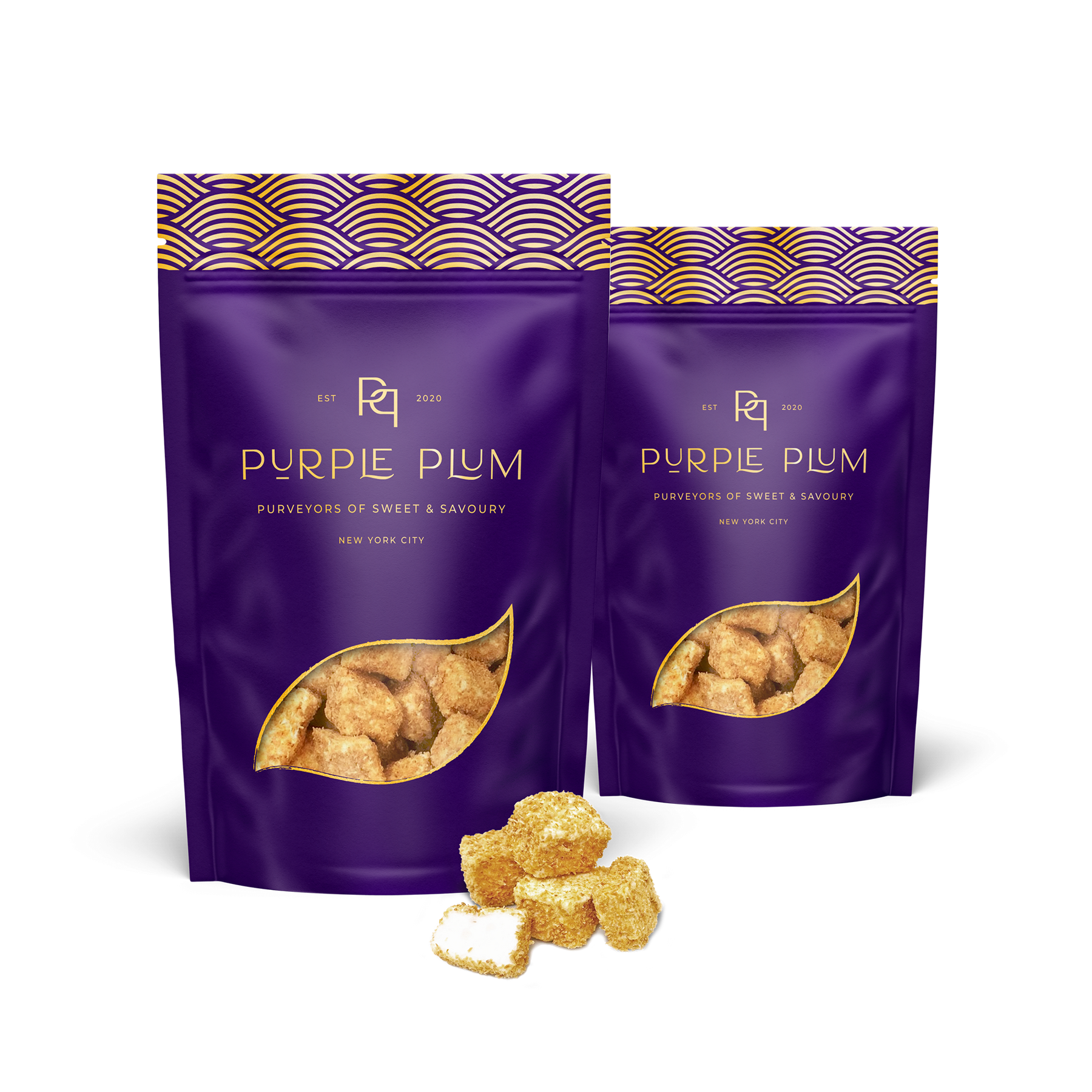 Toasted Coconut Marshmallows 2 Pack Gift Set – Purple Plum NY