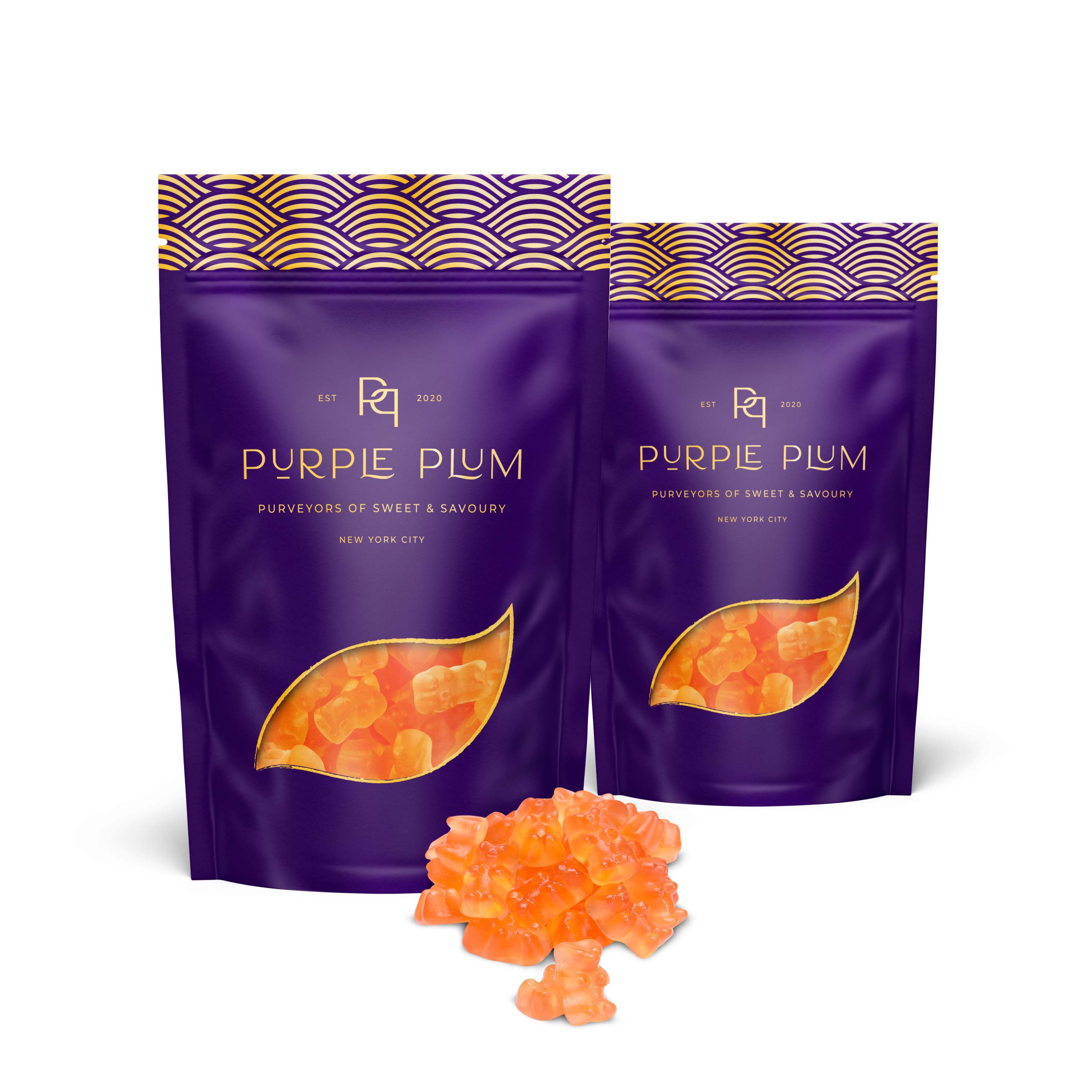 Champagne Gummies 2 Pack Gift Set – Purple Plum NY