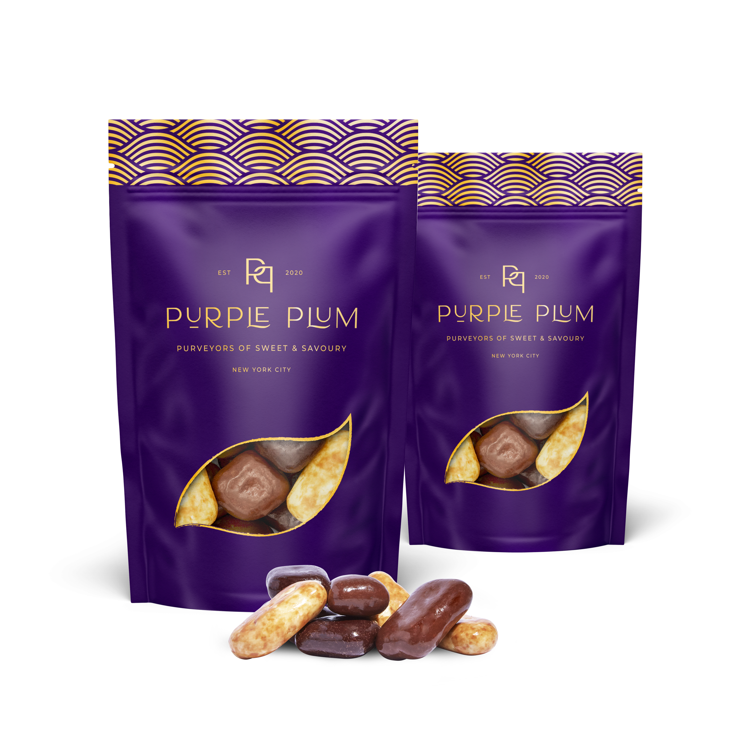 Jumbo Buttercrunch Mix 2 Pack Gift Set | Toffee Candies – Purple Plum NY