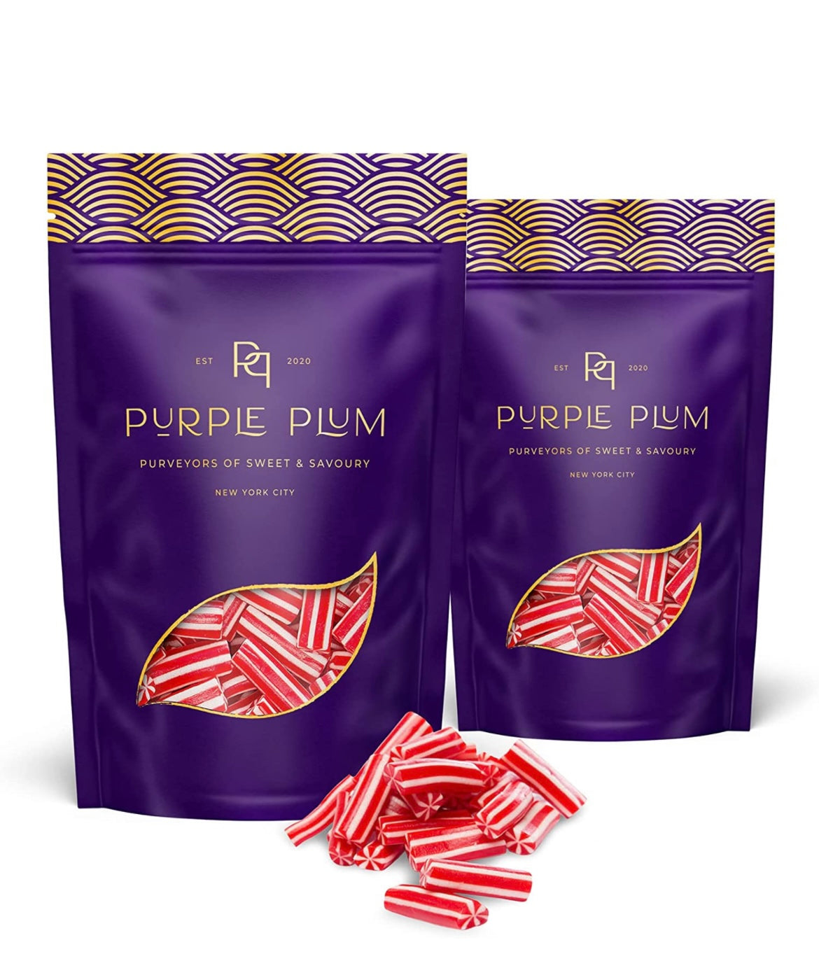 Strawberry Gummy Cane 2 Pack Gift Set – Purple Plum NY